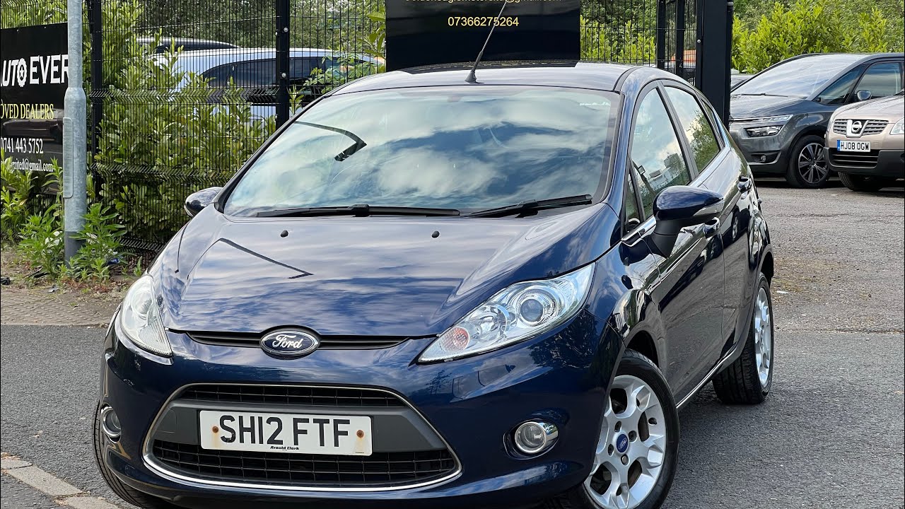 Ford Fiesta 1.4 TDCi DPF Zetec Hatchback 5dr Diesel Manual 2012 - YouTube