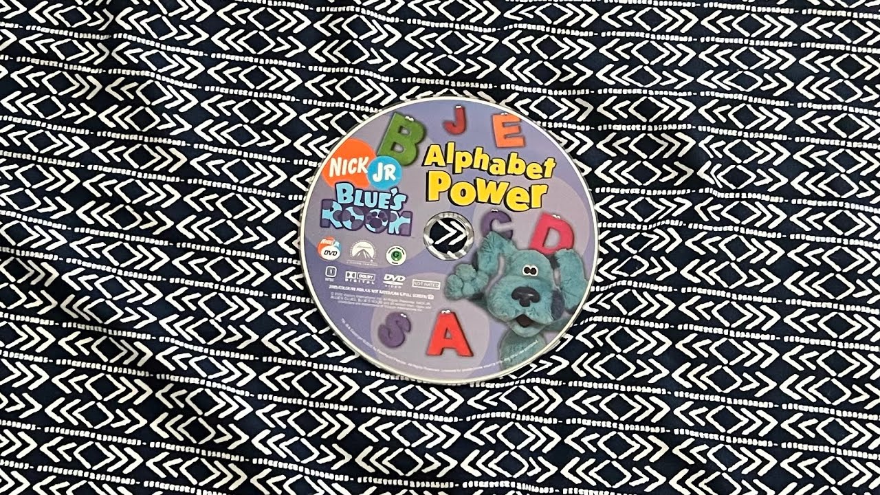 Opening to Blue’s Room: Alphabet Power! 2005 DVD - YouTube