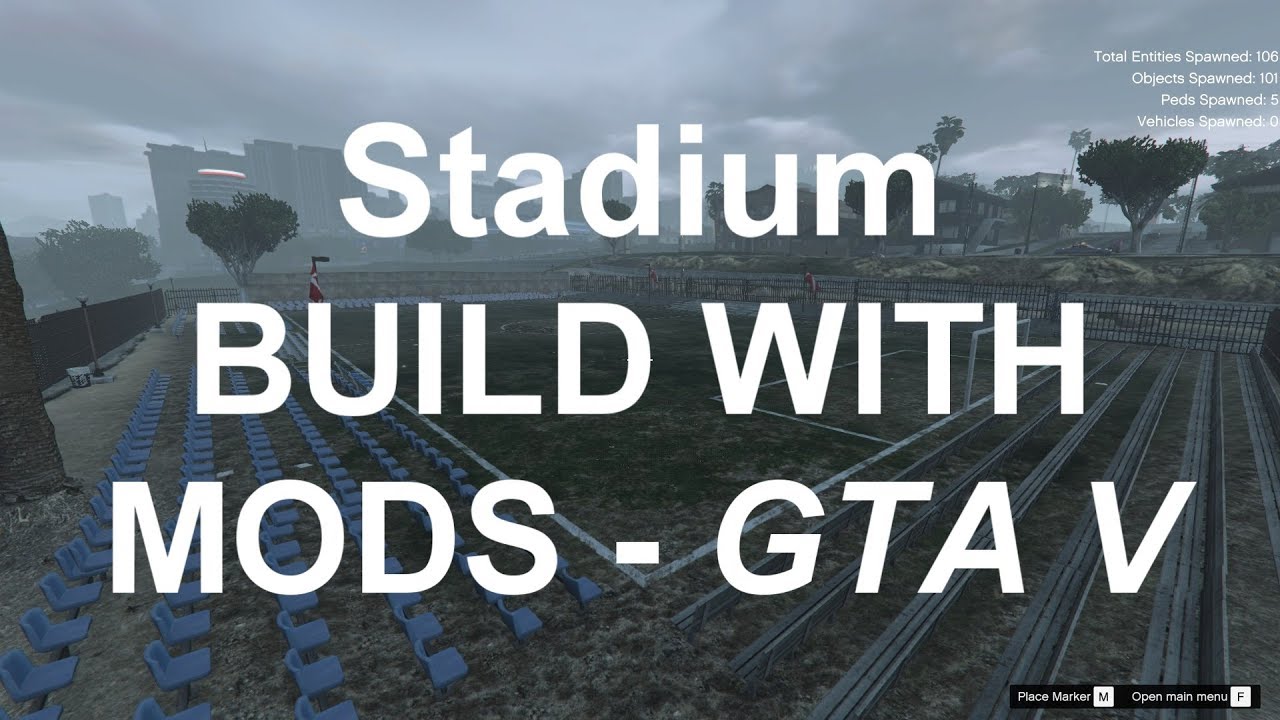 So I've built this stadium in GTA with mods.. - YouTube