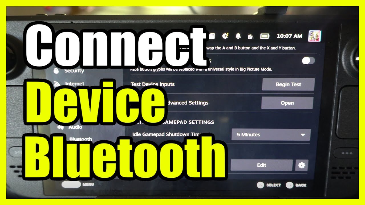 How to Connect a Bluetooth Device to your Steam Deck (Fast Tutorial ...