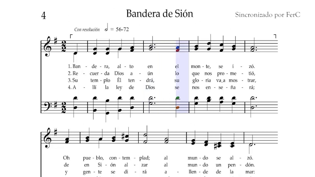 HIMNOS SUD | Bandera de Sión - YouTube