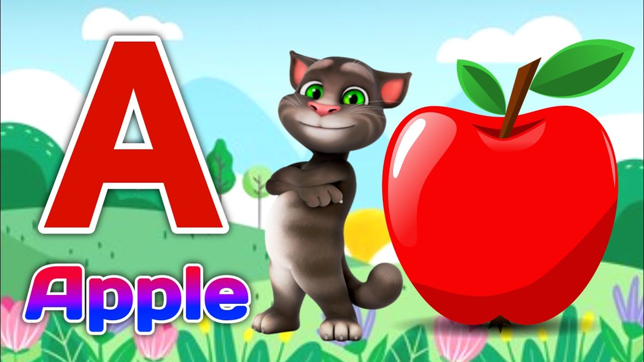 One two three, 1 to 100 counting, ABCD, a for apple, 123 Numbers, 123 ...