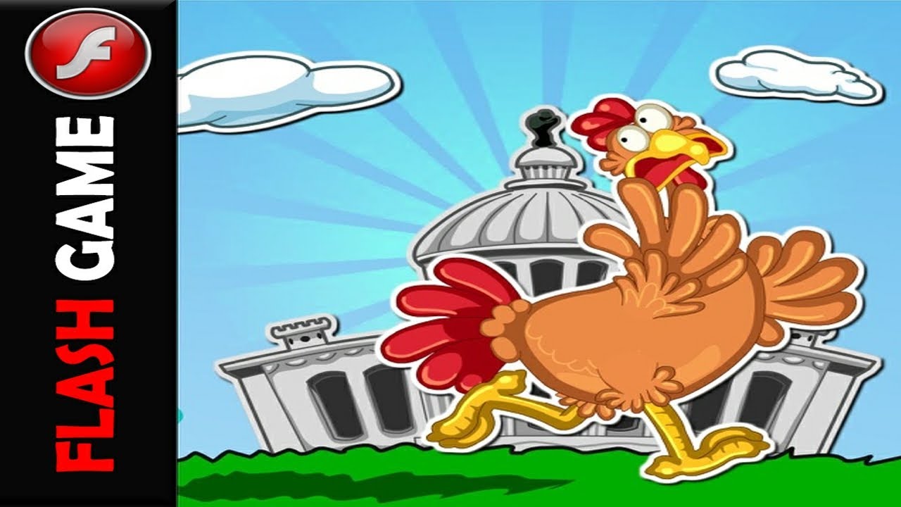 Classic Flash Game Longplay: Turkey Run (Funny Thanksgiving Game ...