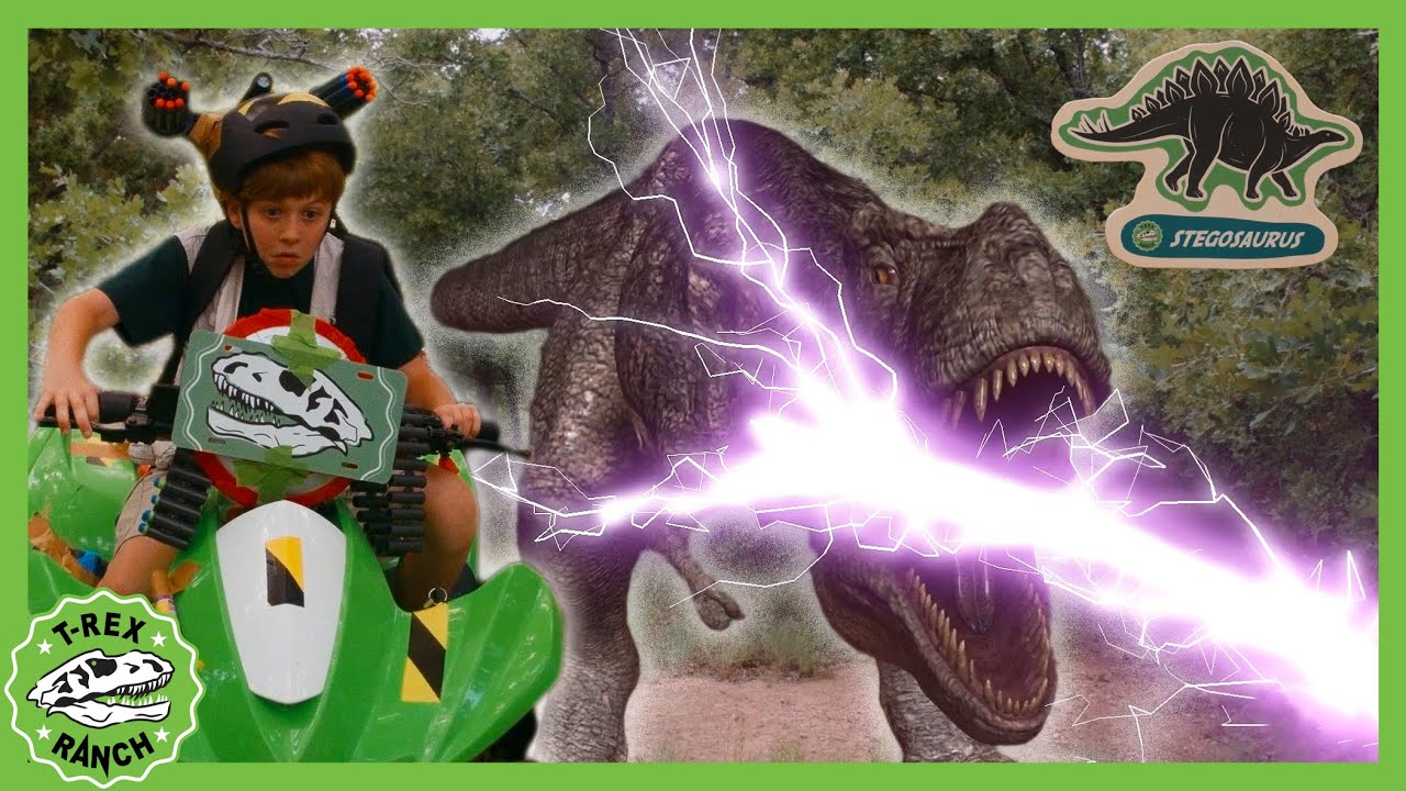 Dinosaur Paddock Fence is Down! Help the Park Rangers! | T-Rex Ranch ...