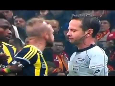 Meireles'in hakeme tükürdüğü an!!! - PRESS.com.tr