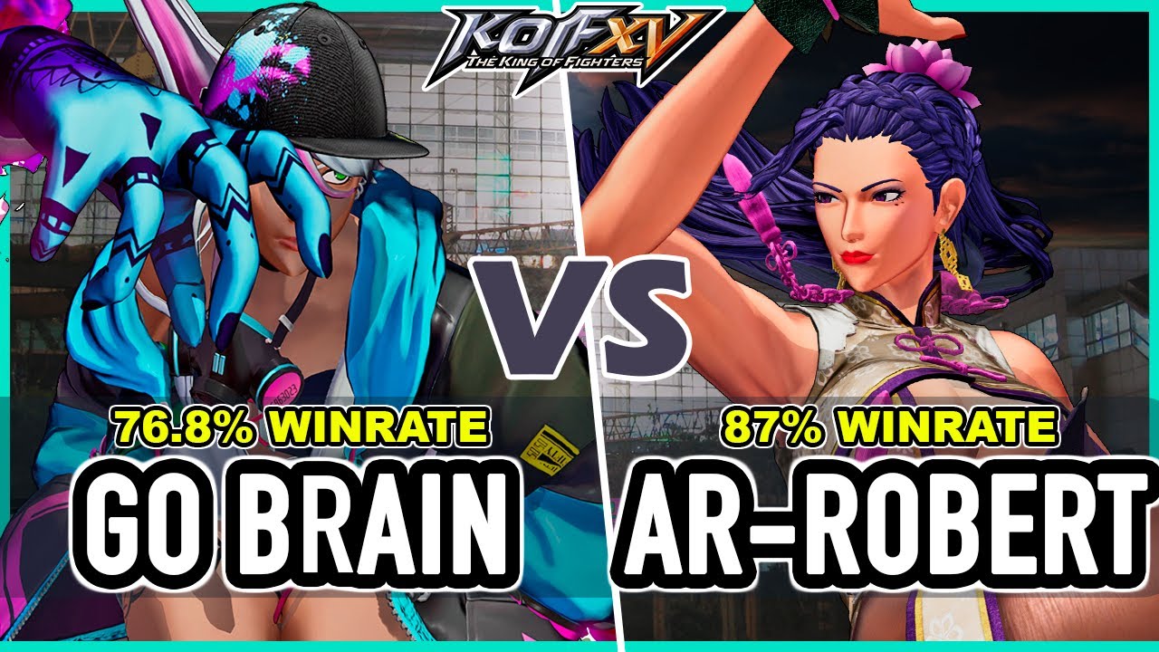 KOF XV 🔥 Go Brain (Athena/Isla/Krohnen) vs Ar-Robert (Iori/Luong ...