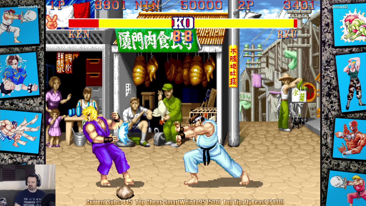 SF 30th Anniversary Collection Launch: 1st SFII Hyper Fighting gameplay ...