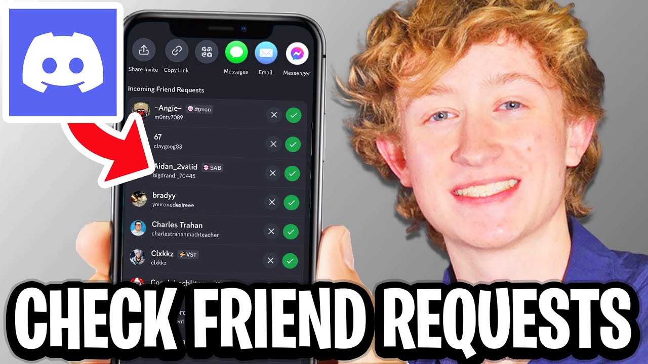 How To Check Friend Requests On Discord - Step By Step - YouTube
