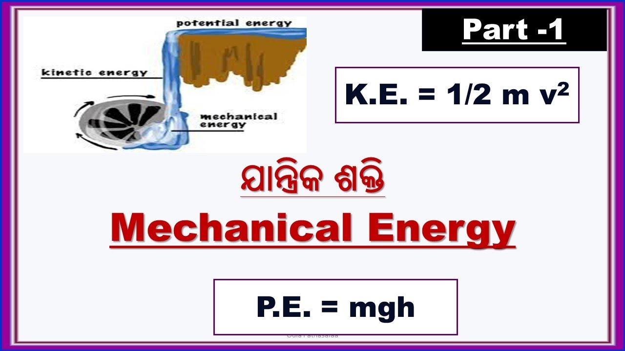 Mechanical Energy||Kinetic Energy||Potential Energy||Part -1 - YouTube