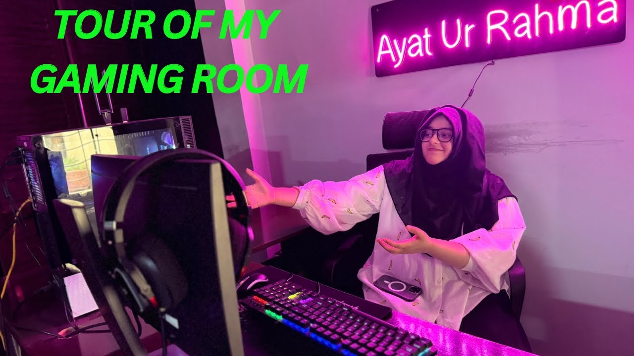 Tour Of My Gaming Room | New INSANE Dual Monitor Gaming Setup 2025 😍😍 ...