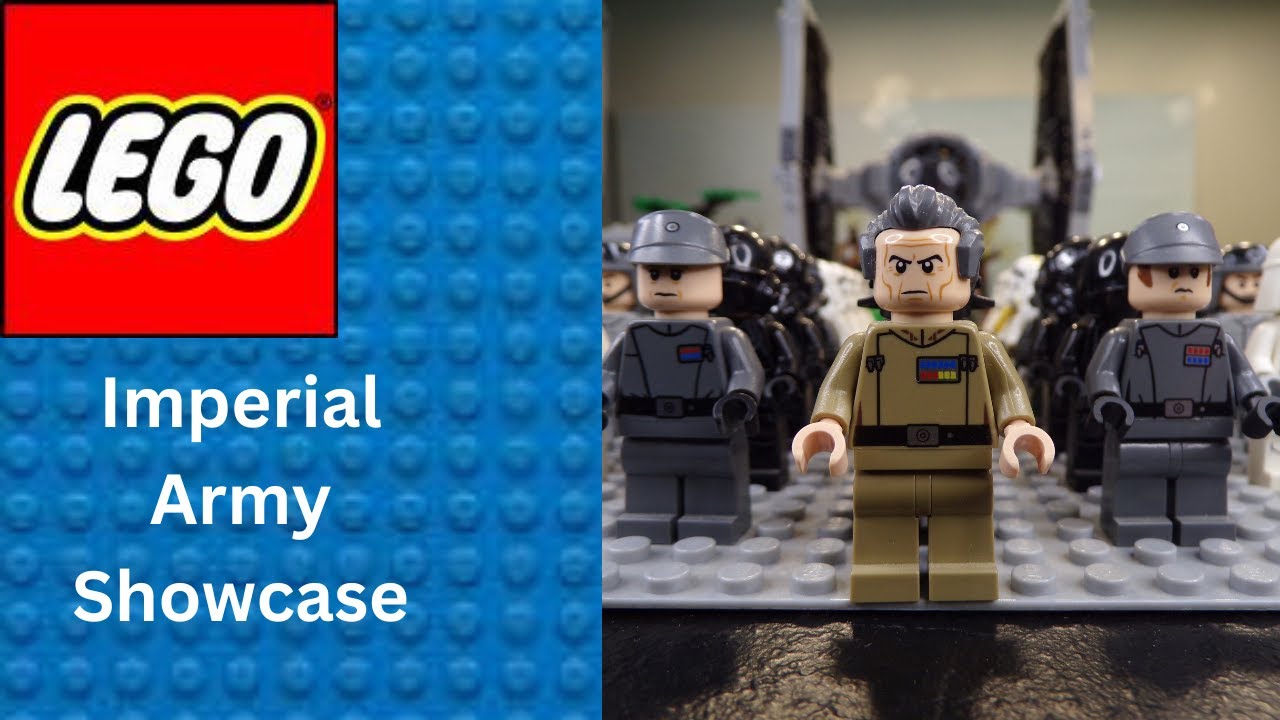 Imperial Lego Army Show Case - YouTube