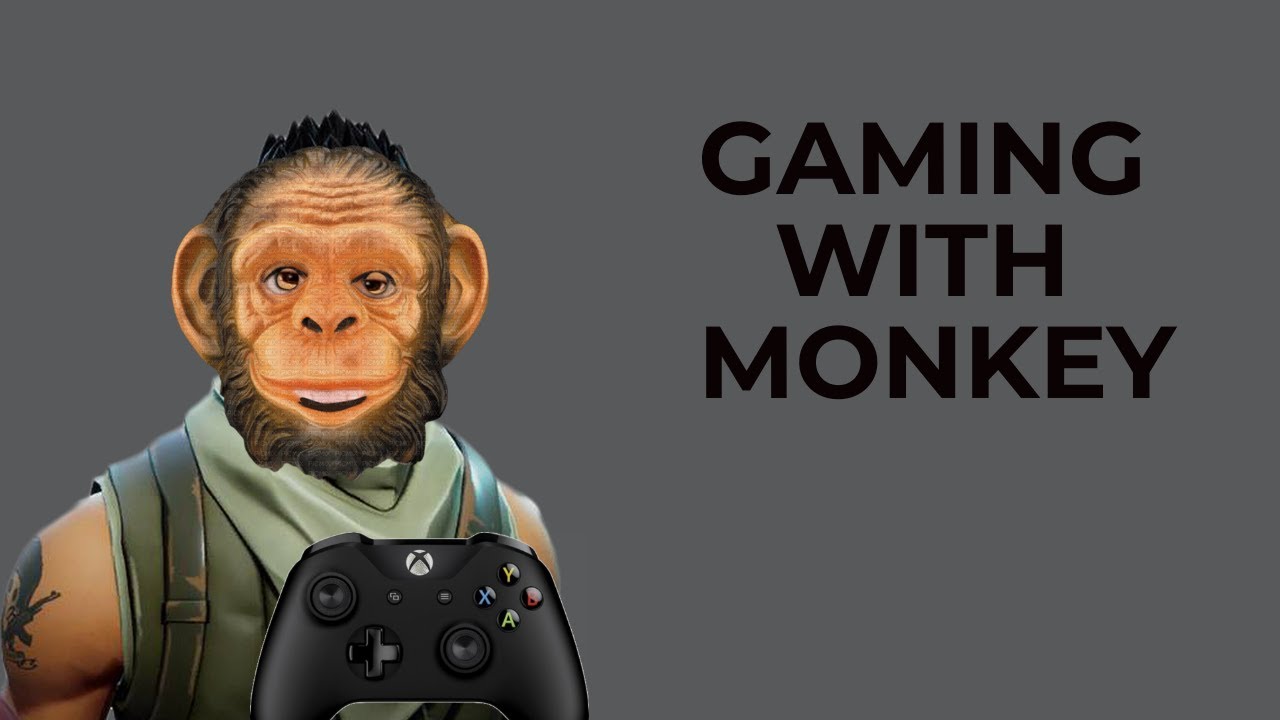 Gaming With Monkey | Episode 1, Fortnite with Monkey - YouTube