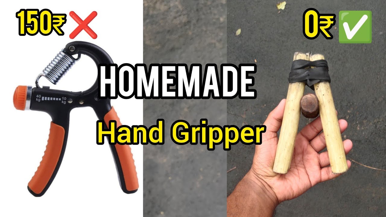 Homemade Hand gripper 0₹ #grippers #homeworkout #forearms - YouTube