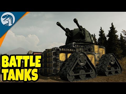 BUILDING MASSIVE BATTLE TANK & | Crossout Multiplayer Gameplay - YouTube