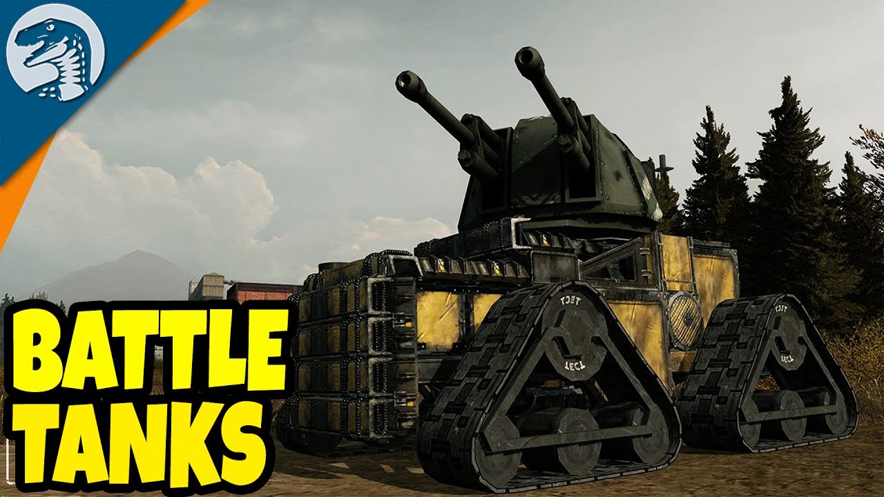 BUILDING MASSIVE BATTLE TANK & | Crossout Multiplayer Gameplay - YouTube