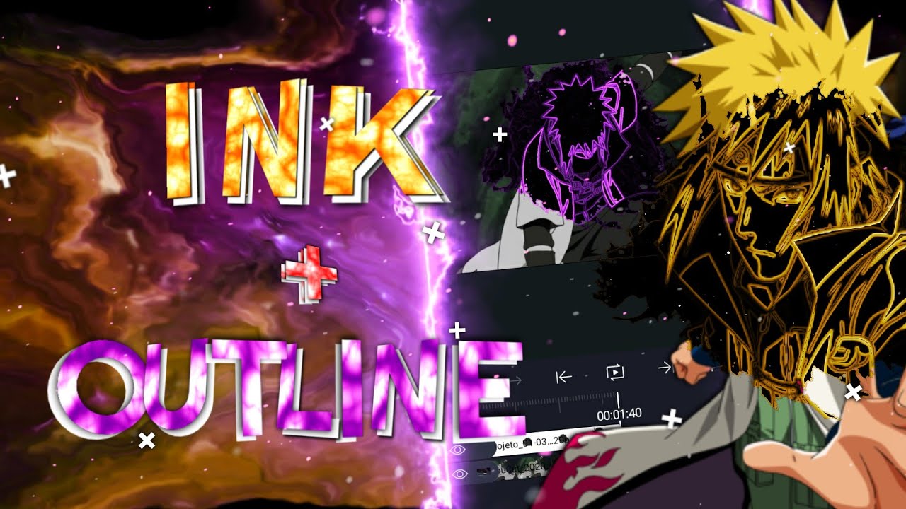 INK OVERLAY + OUTLINE EFFECT LIKE R1xefx IN ALIGHT MOTION | AMV ...