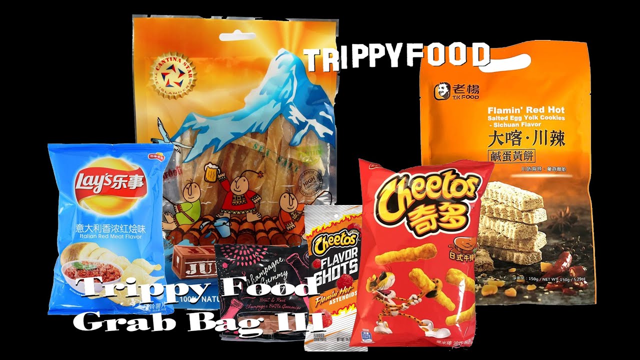 Trippy Food Grab Bag III (ft. Wreckless Eating's Lindsay) - YouTube
