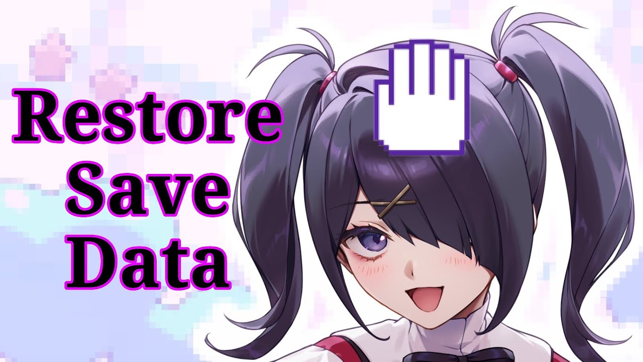 How To Restore Lost Data In Needy Streamer Overload YouTube How To Restore Lost Data In Needy Streamer Overload YouTube