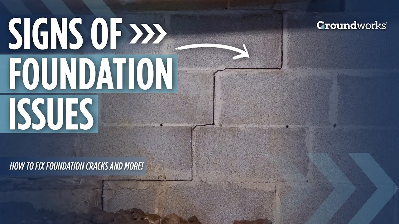 How to Repair Common Foundation Damage - YouTube