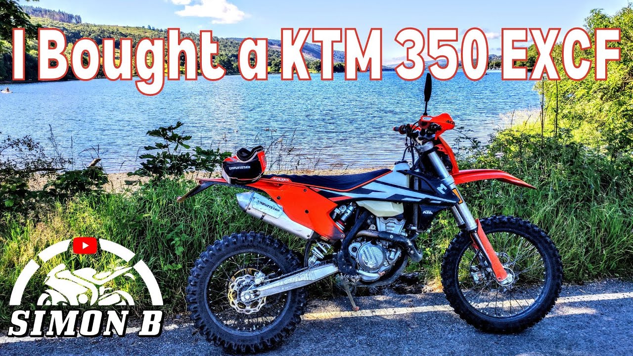 Simon B buys a KTM 350 EXCF !!, bit of an update and a few lanes - YouTube