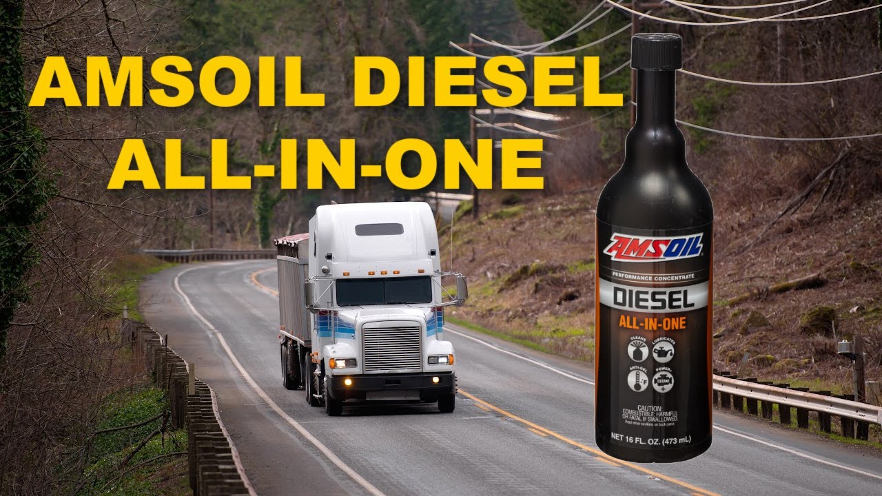 AMSOIL Diesel All-In-One Combines Diesel Injector Cleaner, Diesel Cold ...