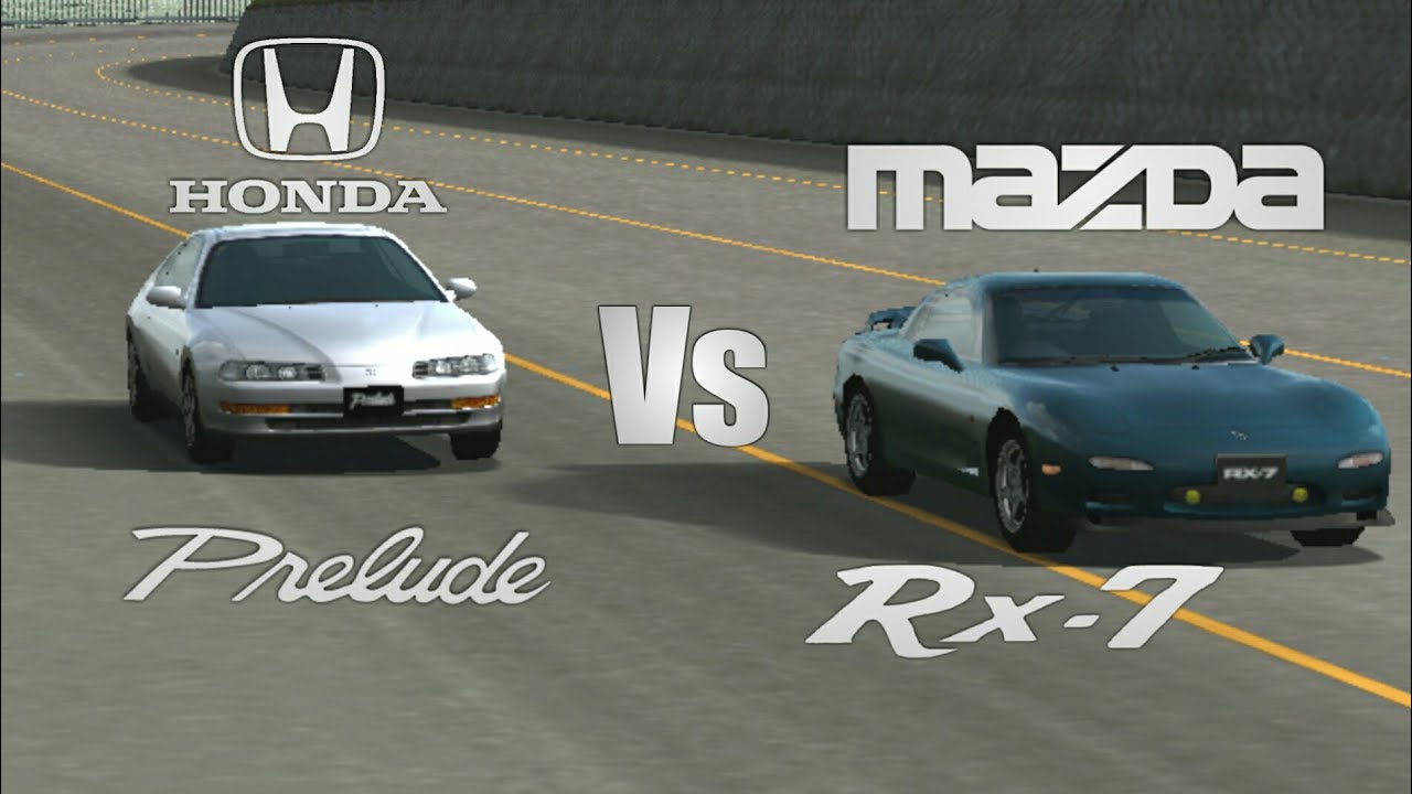 Top Speed Battle: Honda Prelude VTEC Vs Mazda efini RX-7 - YouTube
