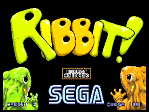 Ribbit - Arcade Gameplay - SEGA 1991 - YouTube