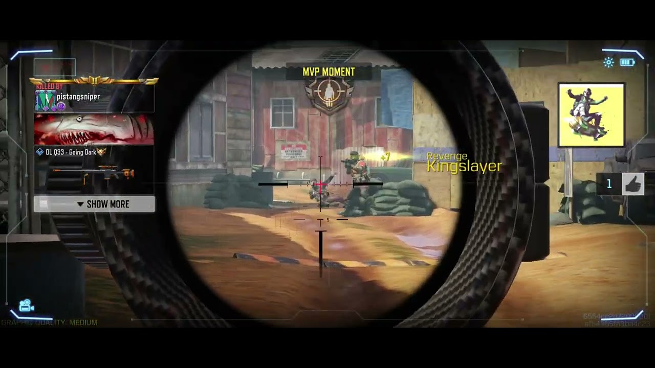 CODM : Search and Destroy ; Ranked Match Firing Range. MVP Moment 2 ...