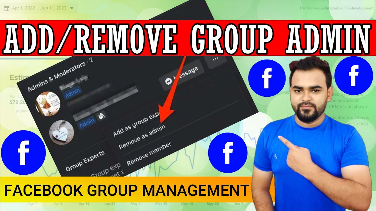 How to Add or Remove Admin from Facebook Group😍 | Facebook Group ...