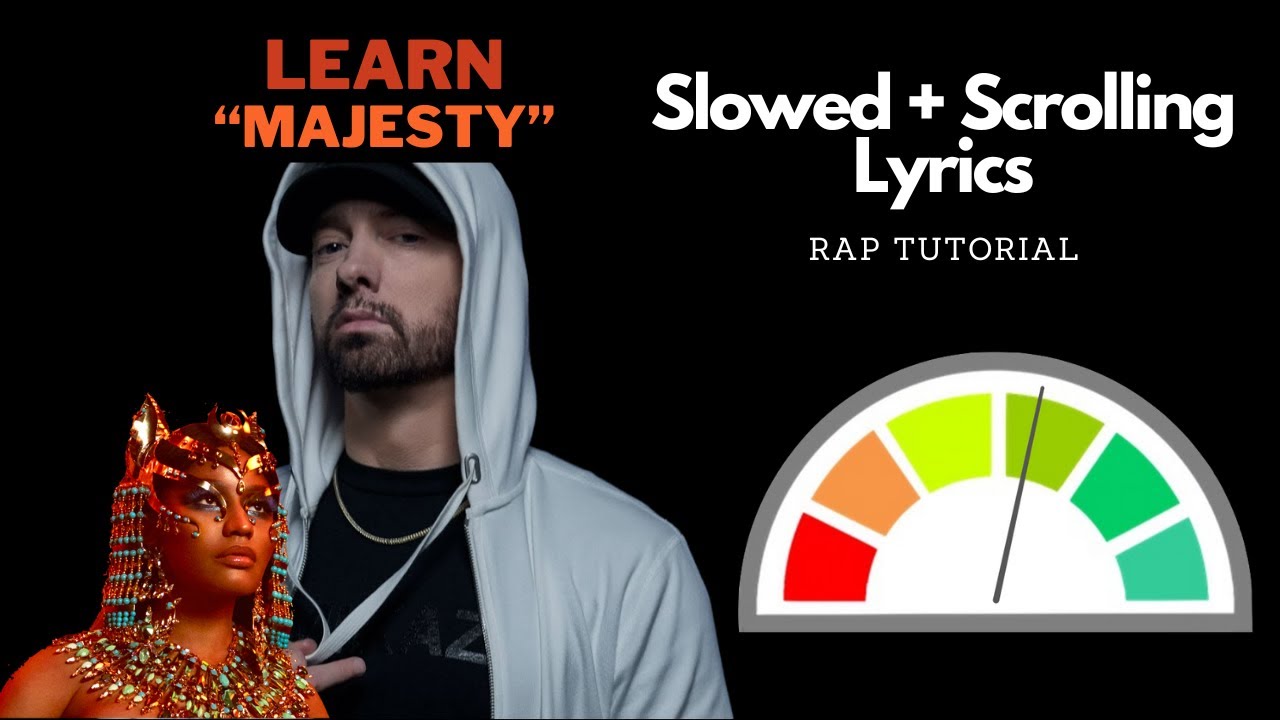 Learn Eminem's Fastest Verse in "Majesty" (Slowed + Scrolling Lyrics ...