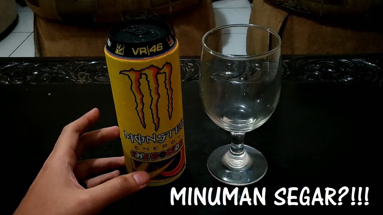 Mencoba Minuman Monster Energy - YouTube