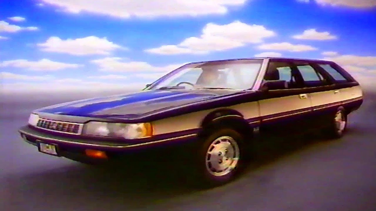 Mitsubishi Magna Wagon 1987 Television Commercial - YouTube