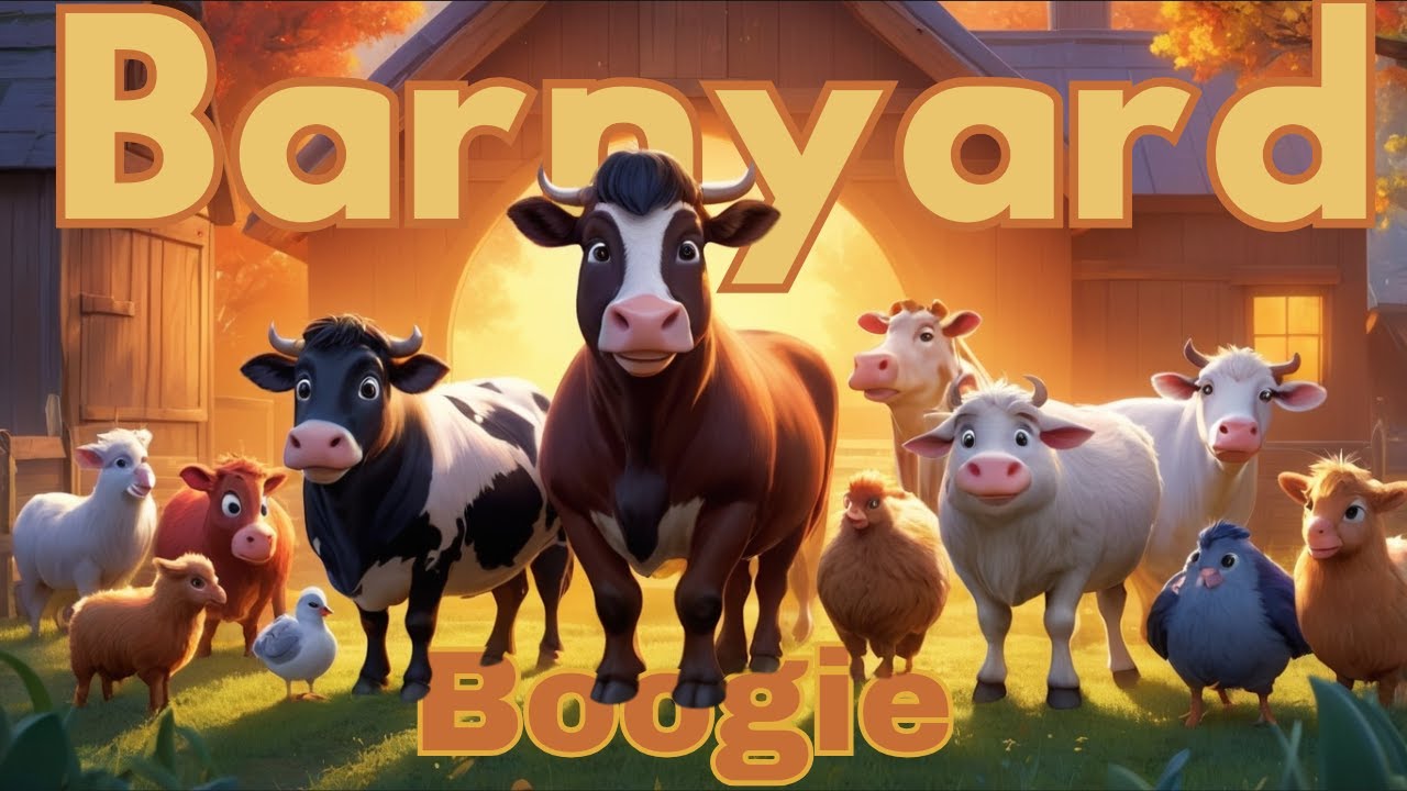 🎵 Barnyard Boogie! | Cutest Farm Animals Dancing (Children's Song ...