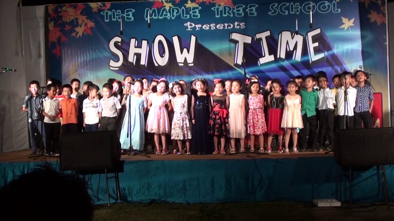SHOWTIME 2016 : CLASS I SINGING 'It's a small world' - YouTube