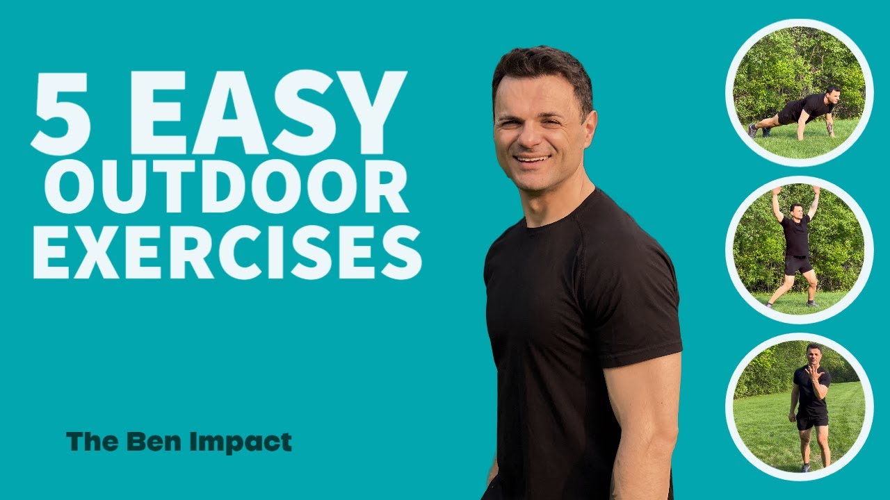 5 EASY workouts without access to the gym - The Ben Impact - YouTube