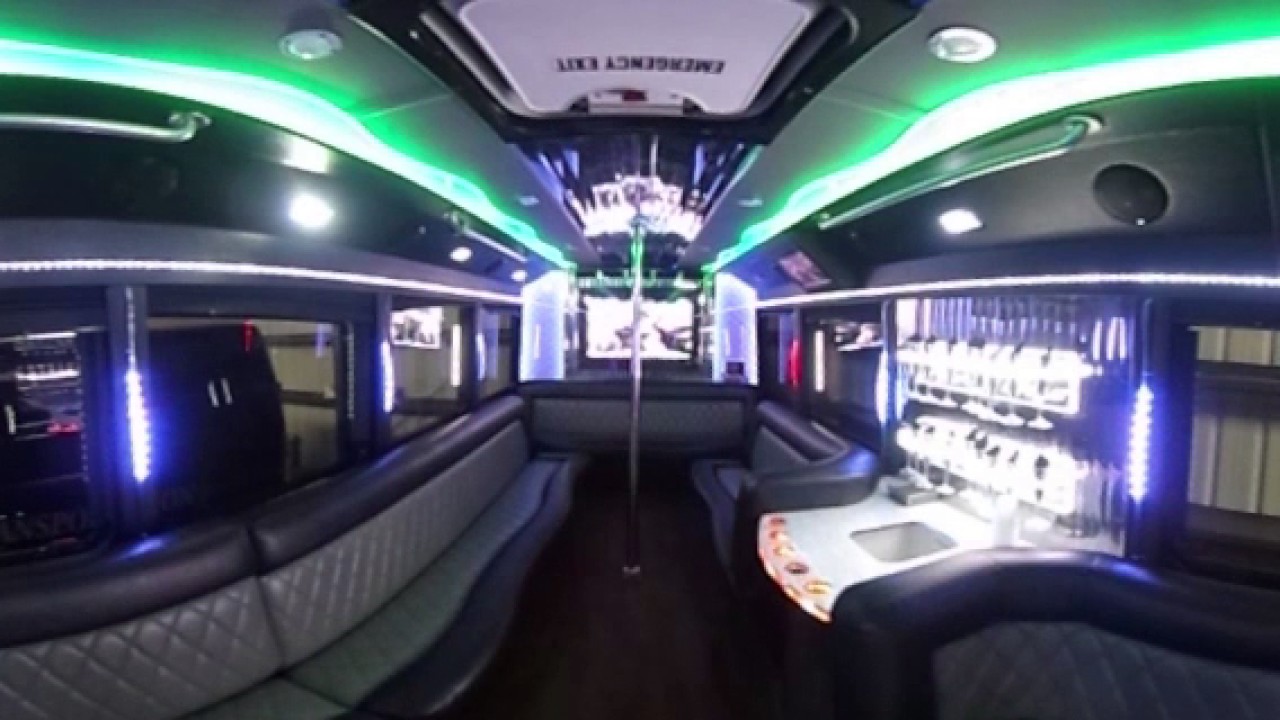 The Party Animal, Limo Party Bus. - YouTube
