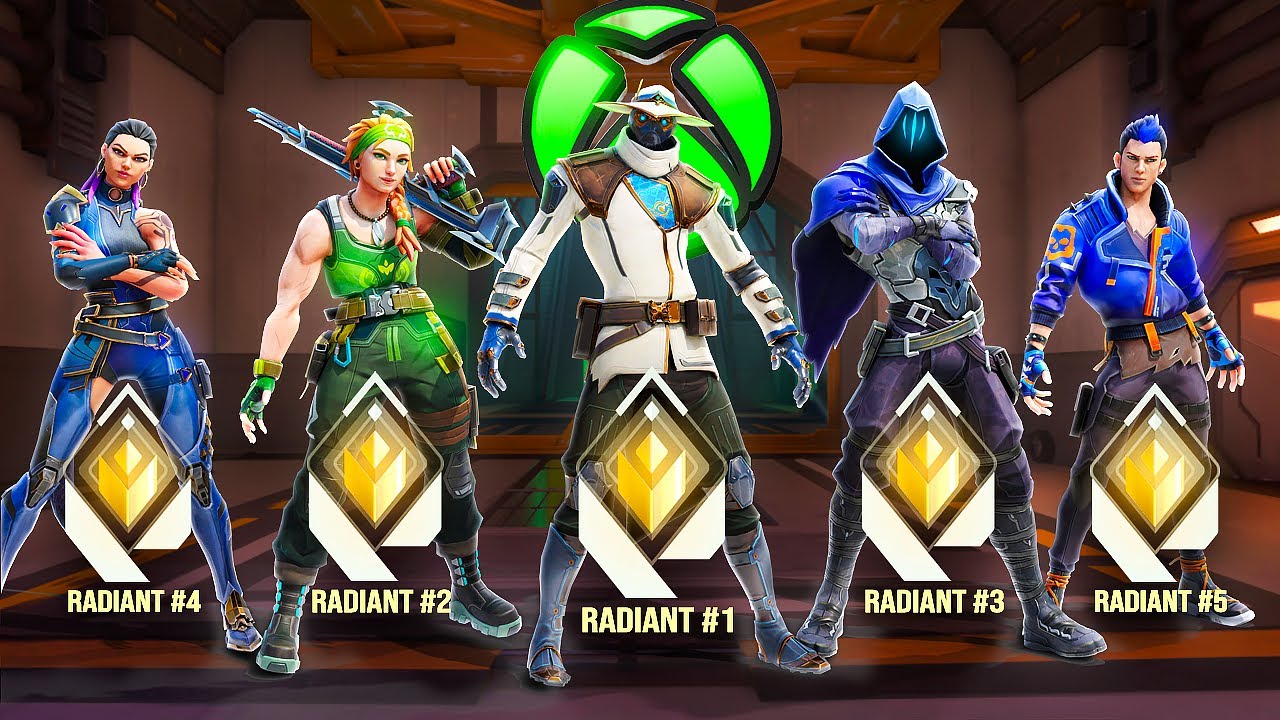 What A TOP 5 Console Valorant Stack Looks Like... - YouTube