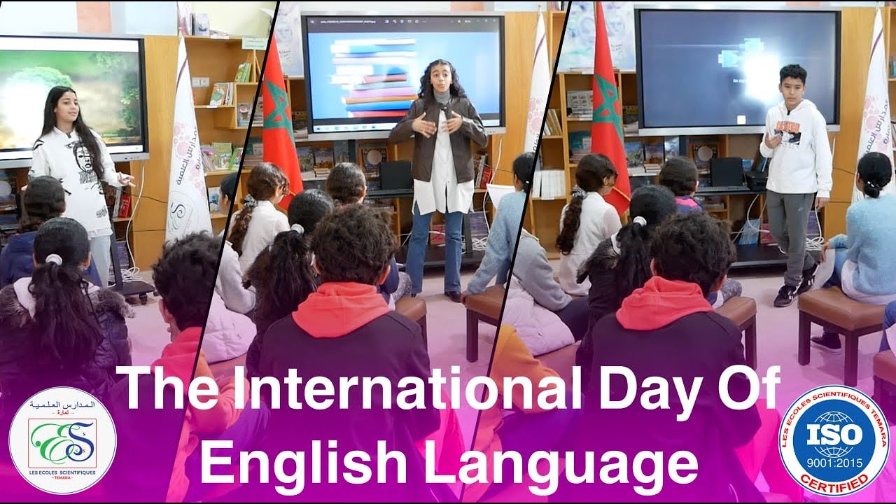 the occasion of the International Day of English language - YouTube