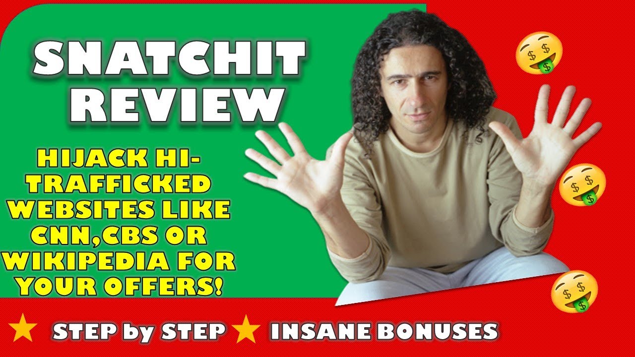 Snatchit Review Demo and $4295 Bonus snatch it review - YouTube