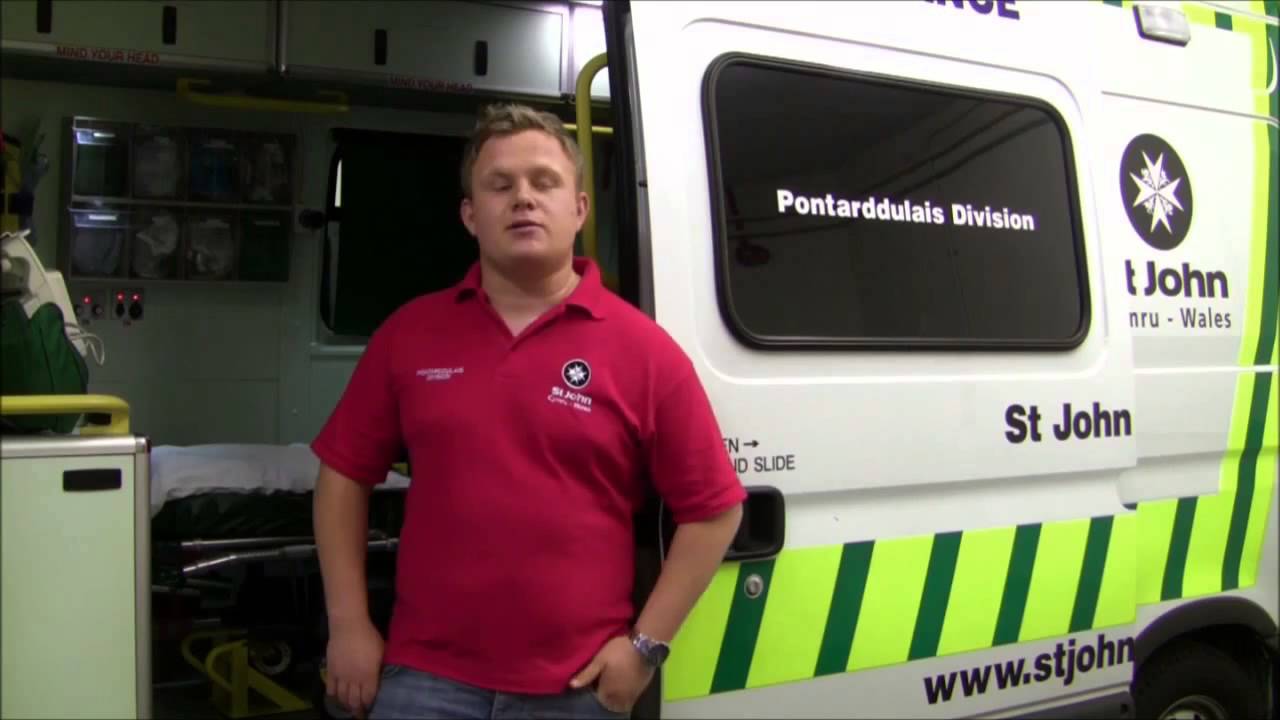 Volunteer, Elliot Rees talks about why he joined St John Wales - YouTube
