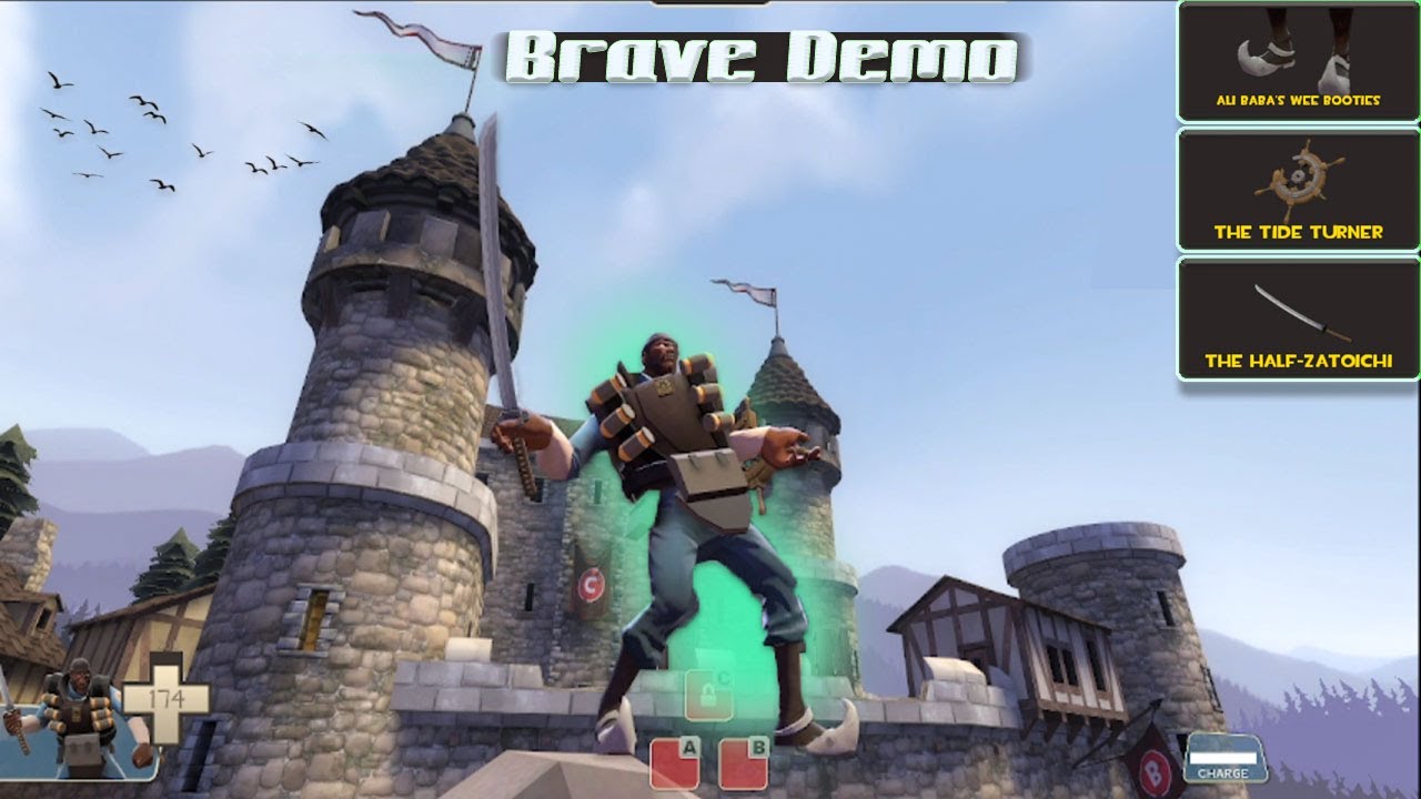 Team Fortress 2 |Demo Gameplay |DeGroot Keep Map - YouTube