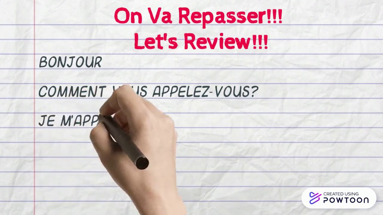 French Greetings Formal Notes by Mrs. T - YouTube