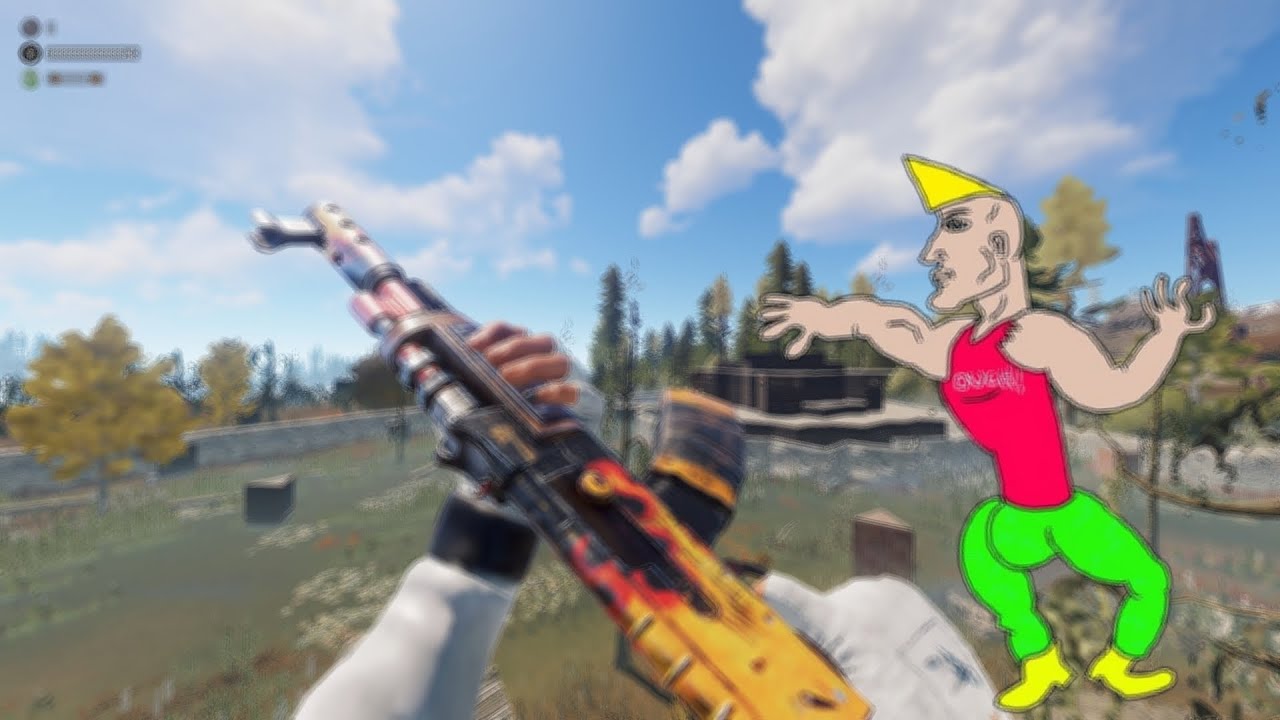 New chad in big rad. (Rust PVP) - YouTube