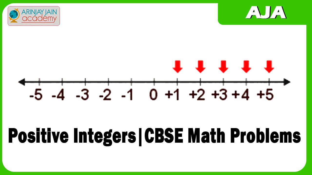 Positive Integers | CBSE Math Problems | Math Solutions - YouTube