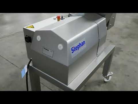 2018 Stephan Microcut Cutter/Emulsifier. Model MCH 20 FS high - YouTube