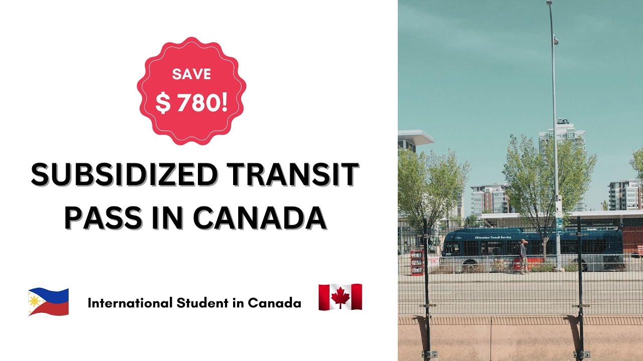 Discounted Transit Pass in Edmonton | Pinoy International Student - YouTube