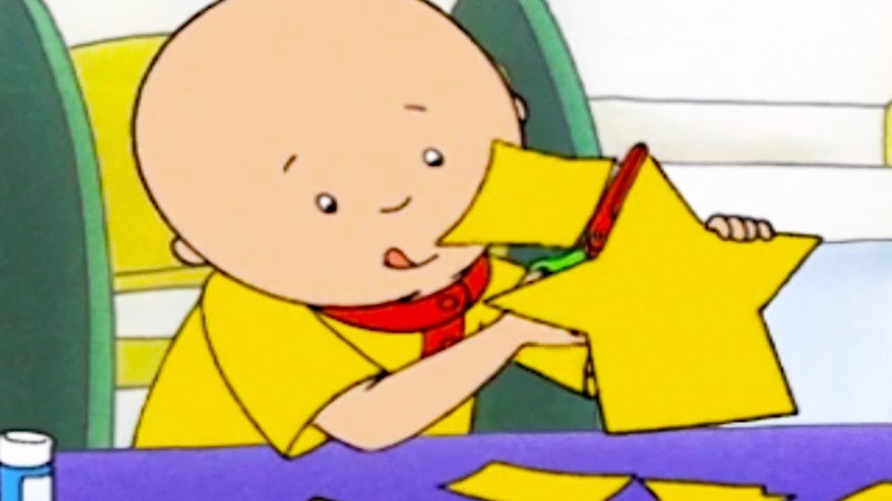 Funny Animated Cartoons ️ Crafty Caillou ️ Caillou Holiday Movie ...
