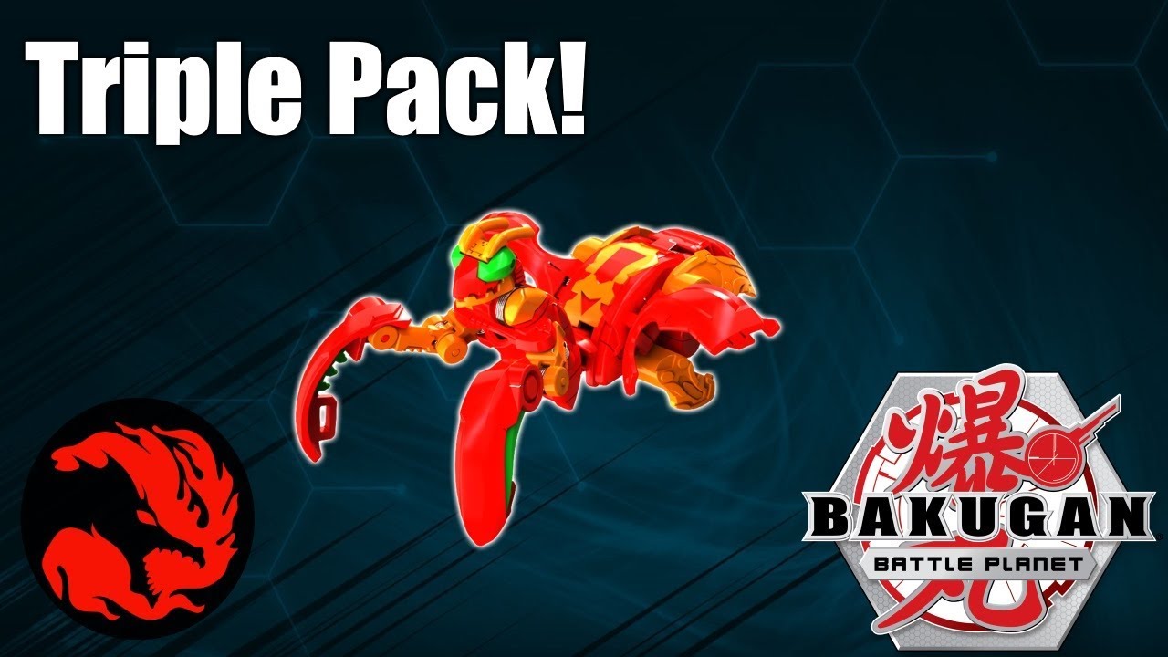 Bakugan Pyrus Mantonoid Ultra Starter Pack Wave 1 - Opening! - YouTube