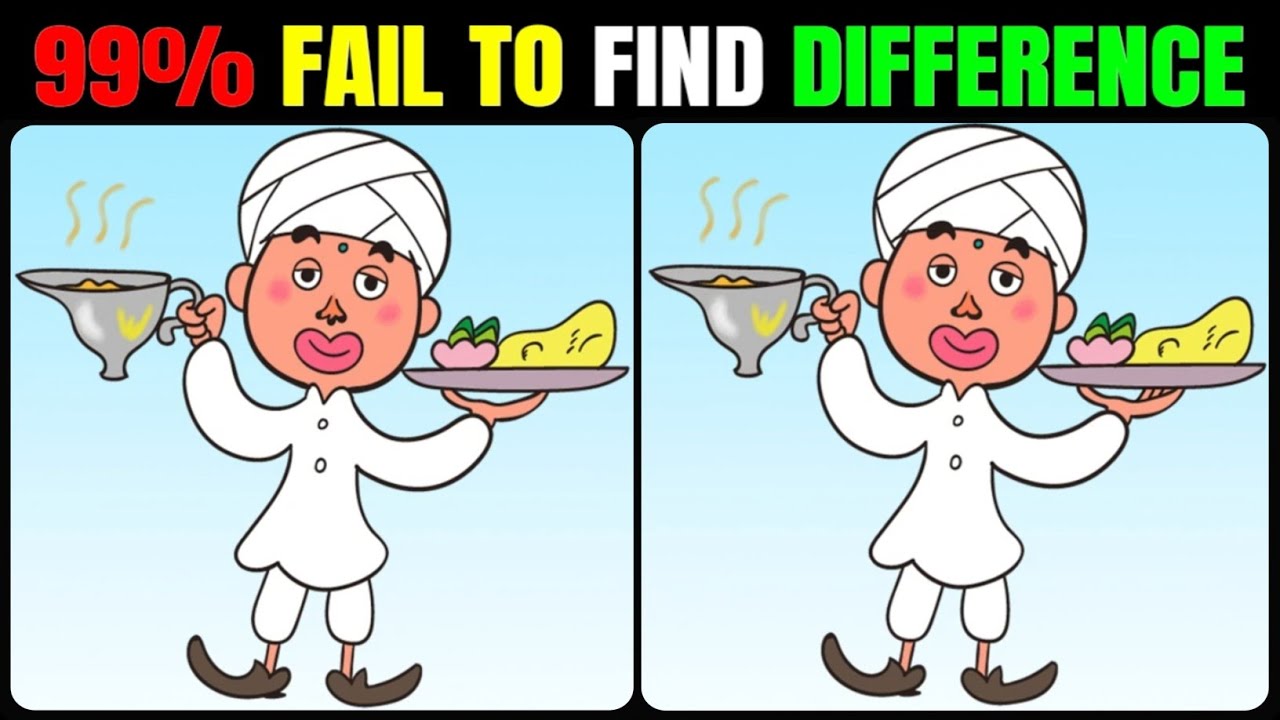 Spot The Difference: Very Few People can Spot the Difference [Find the ...