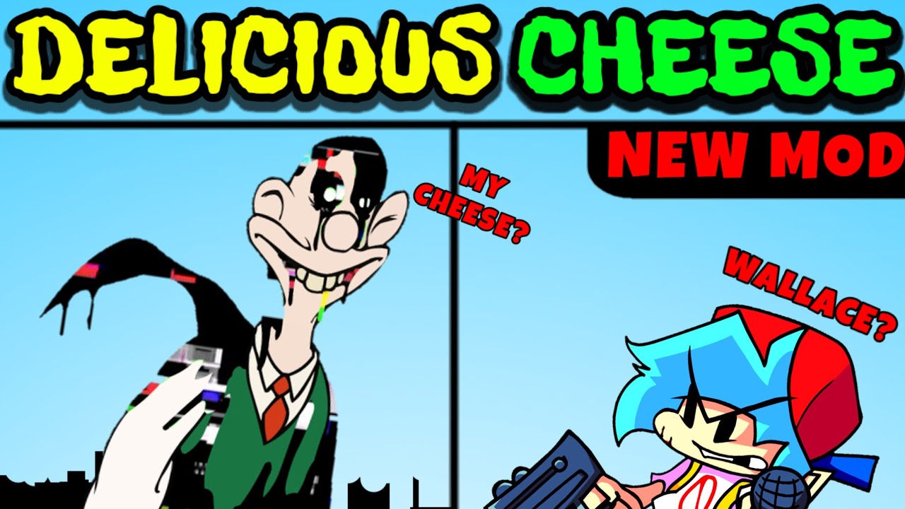 Friday Night Funkin' VS Glitched Cheese Owner | Pibby Wallace Glitch ...